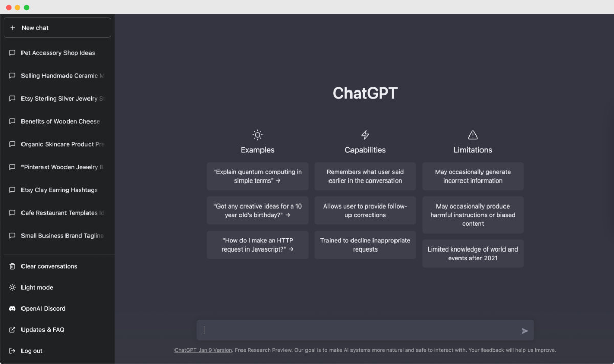 A Beginner’s Guide - ChatGPT For Your Etsy Shop (Prompts & Examples)